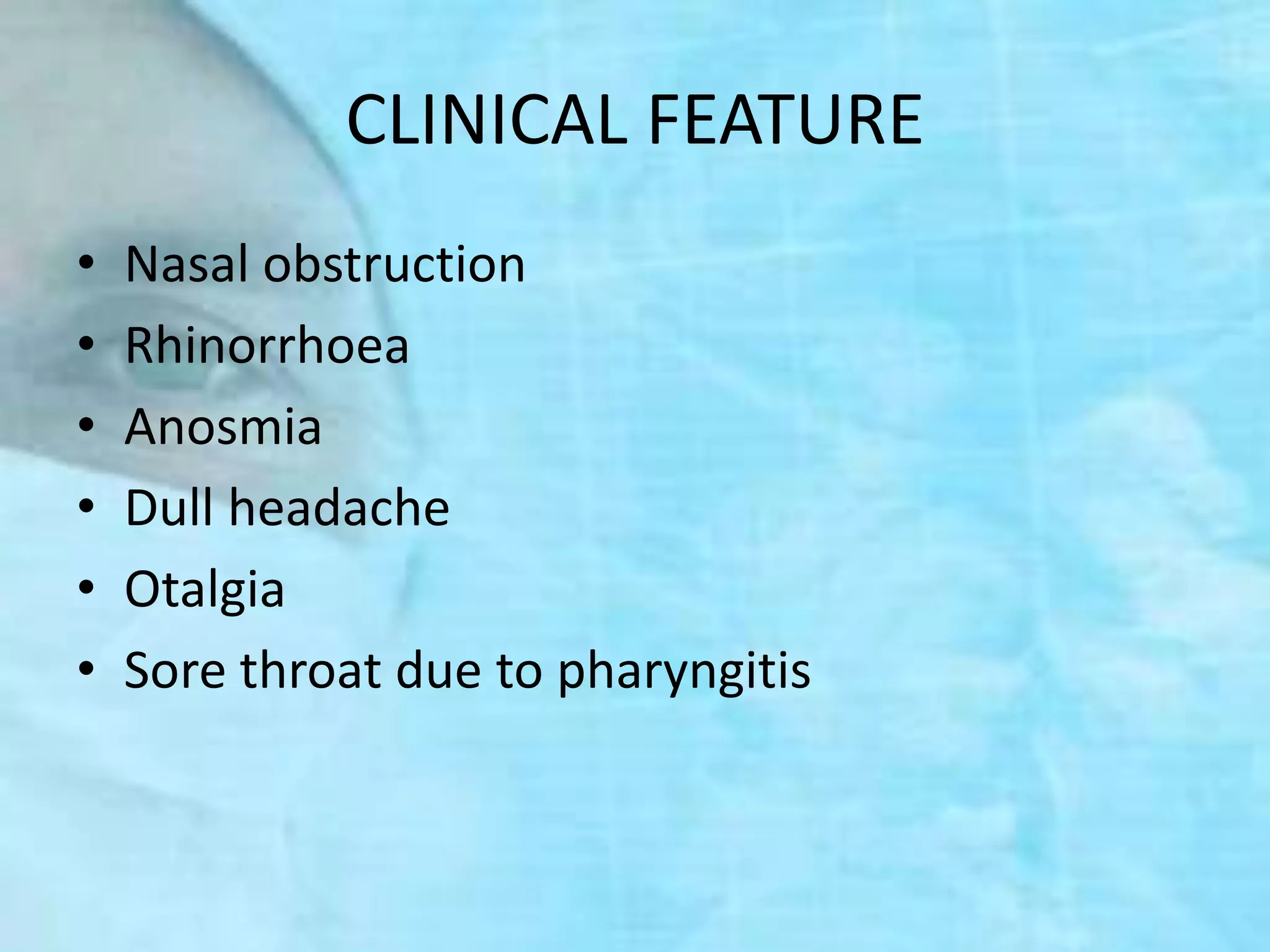 Rhinitis | PPTX