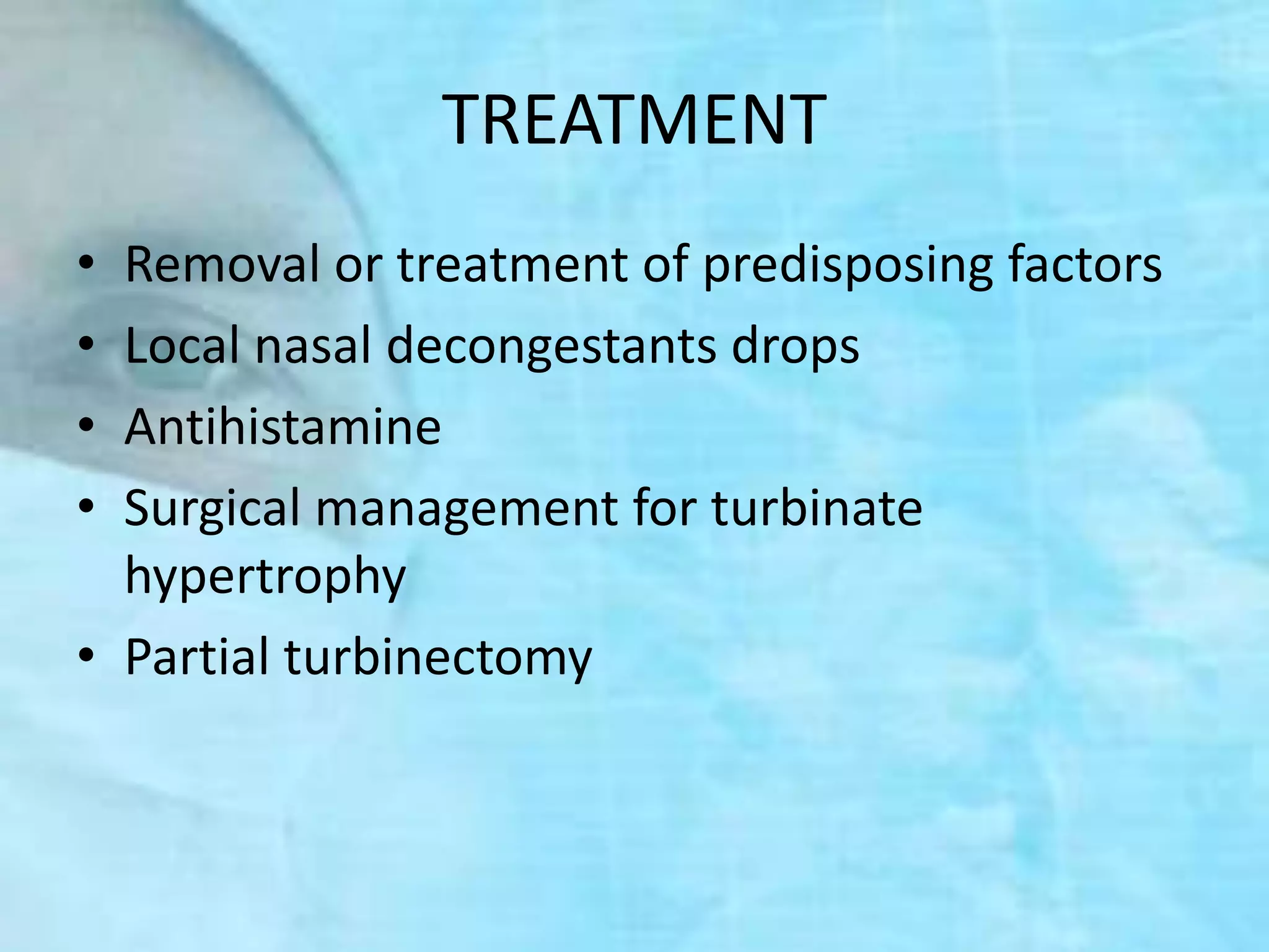 Rhinitis | PPTX