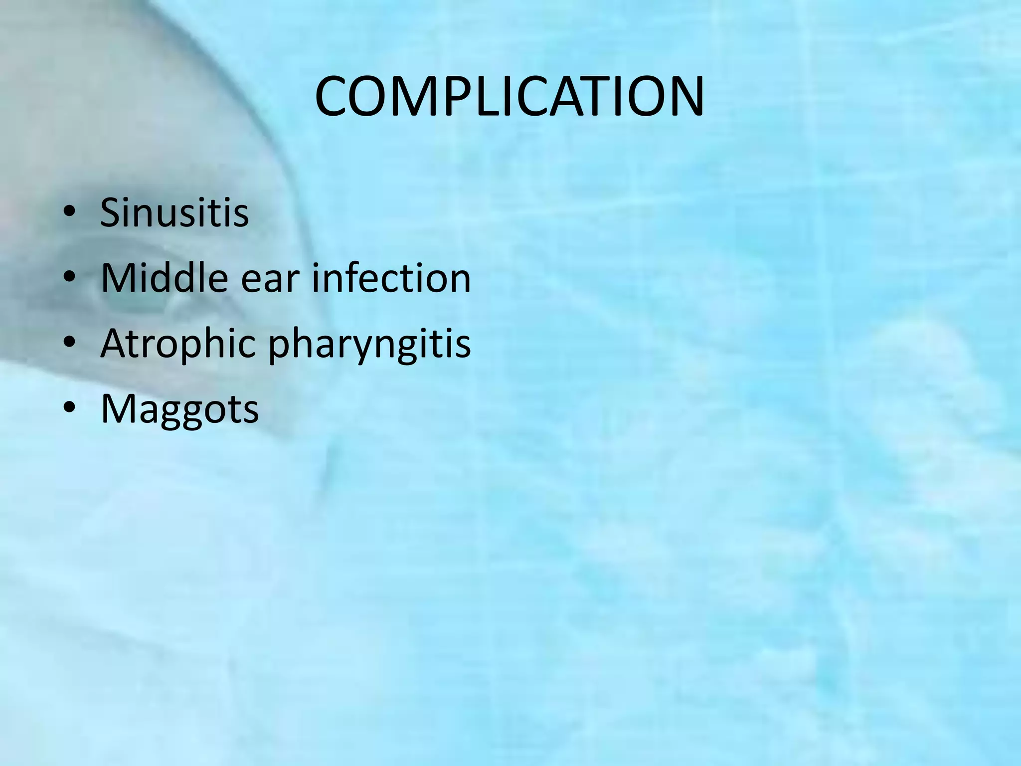 Rhinitis | PPTX