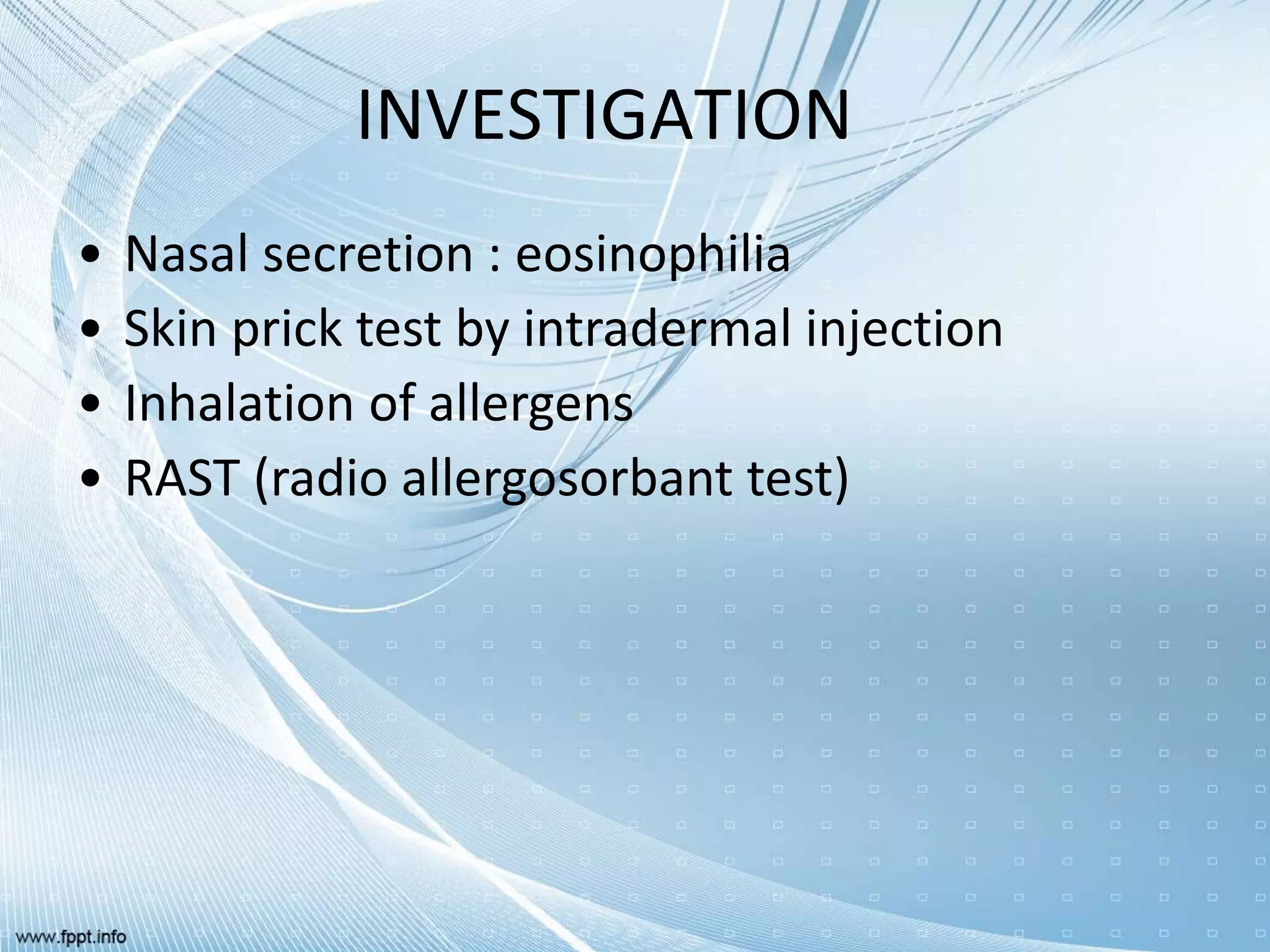 Rhinitis types | PPTX
