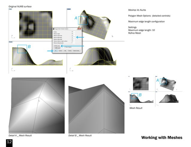 Rhino Working with Meshes | PPT