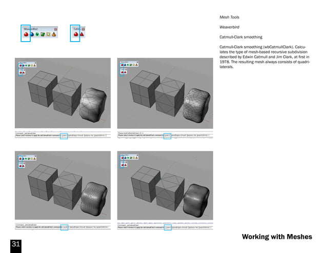Rhino Working with Meshes | PPT