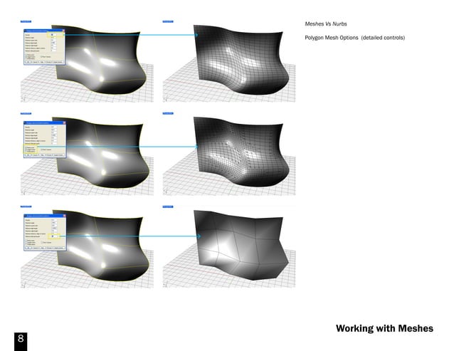 Rhino Working with Meshes | PPT