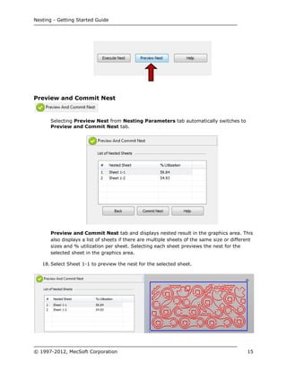 Rhino cam nesting_gettingstartedguide | PDF | Computing | Technology & Computing