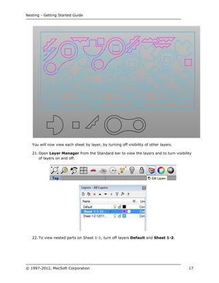 Rhino cam nesting_gettingstartedguide | PDF | Computing | Technology & Computing