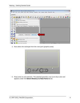 Rhino cam nesting_gettingstartedguide | PDF | Computing | Technology & Computing