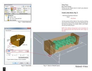 RhinoCAM_RotaryPrimer_SoftMaterials | PDF | Woodworking | Arts and Crafts