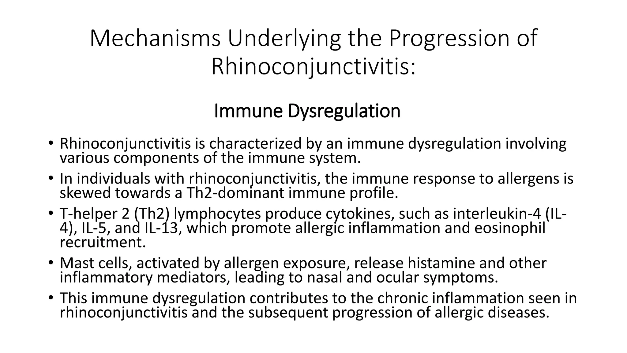 Rhinoconjunctivitis in allergy march.pptx