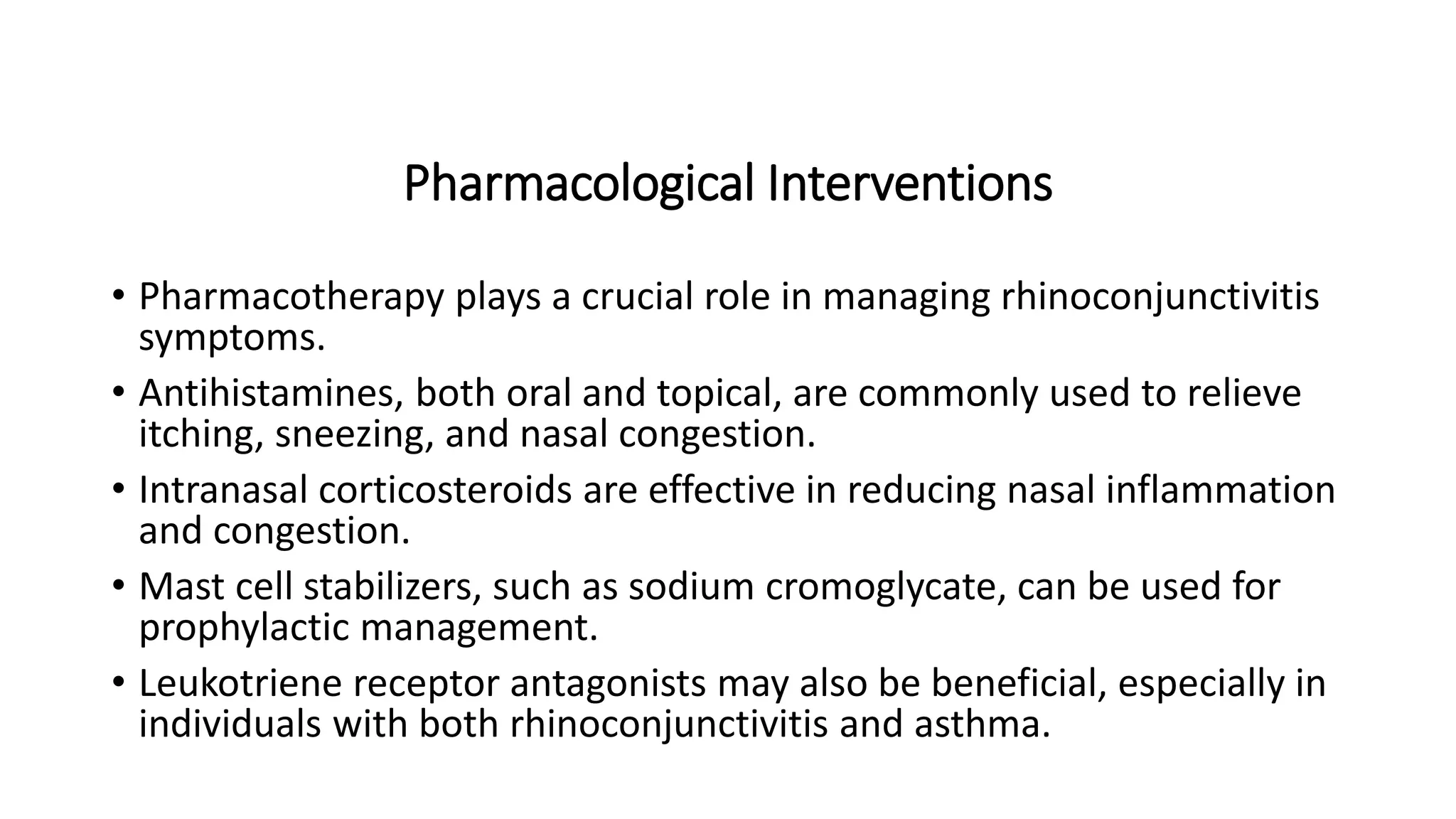 Rhinoconjunctivitis in allergy march.pptx