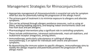 Rhinoconjunctivitis in allergy march.pptx
