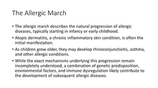 Rhinoconjunctivitis in allergy march.pptx