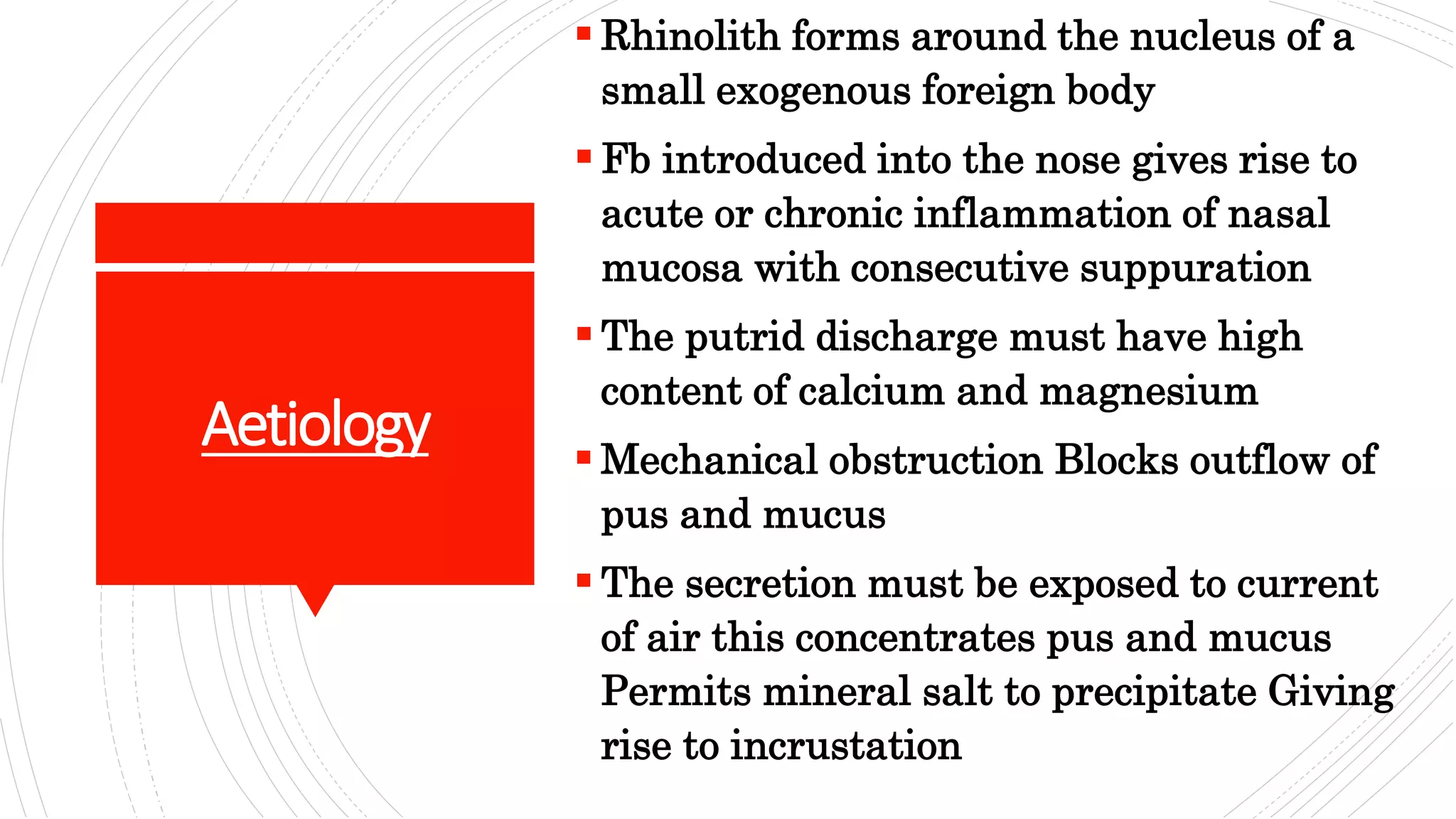 Rhinolith | PPTX
