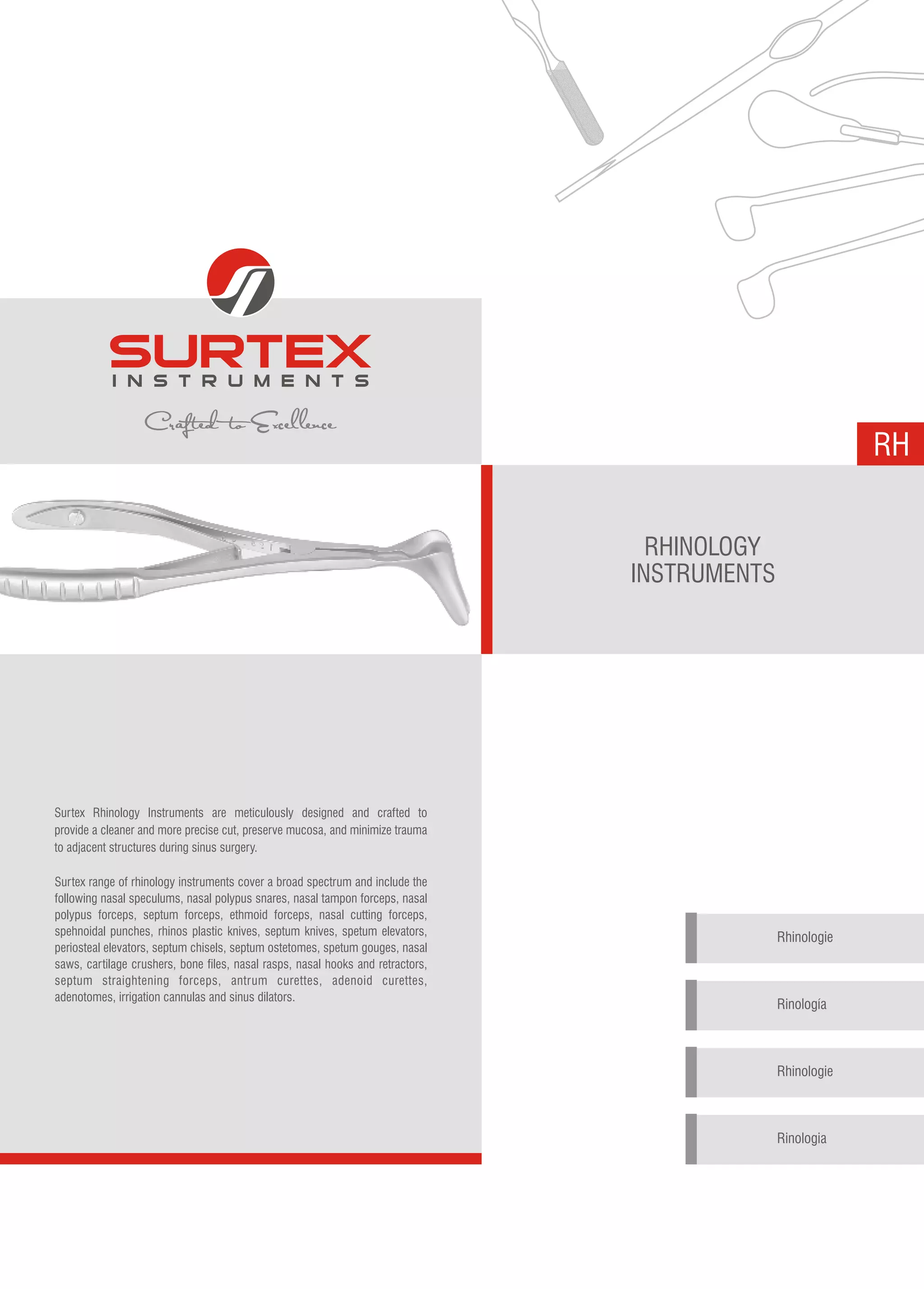 RHINOLOGY INSTRUMENTS | PDF