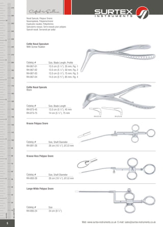 RHINOLOGY INSTRUMENTS | PDF