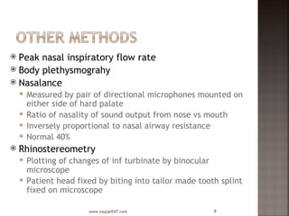 Rhinomanometry | PPT