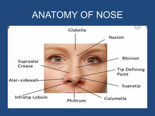 RHINOPLASTY ,Types of incision & Osteotomies.pptx