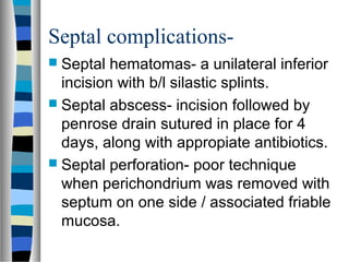 Rhinoplasty approaches ,anatomy,techniques | PPT
