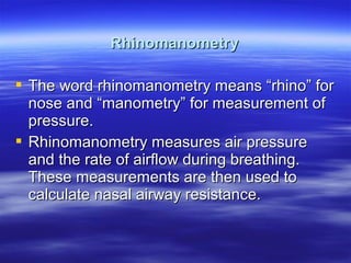 Rhinosinusitis | PPT
