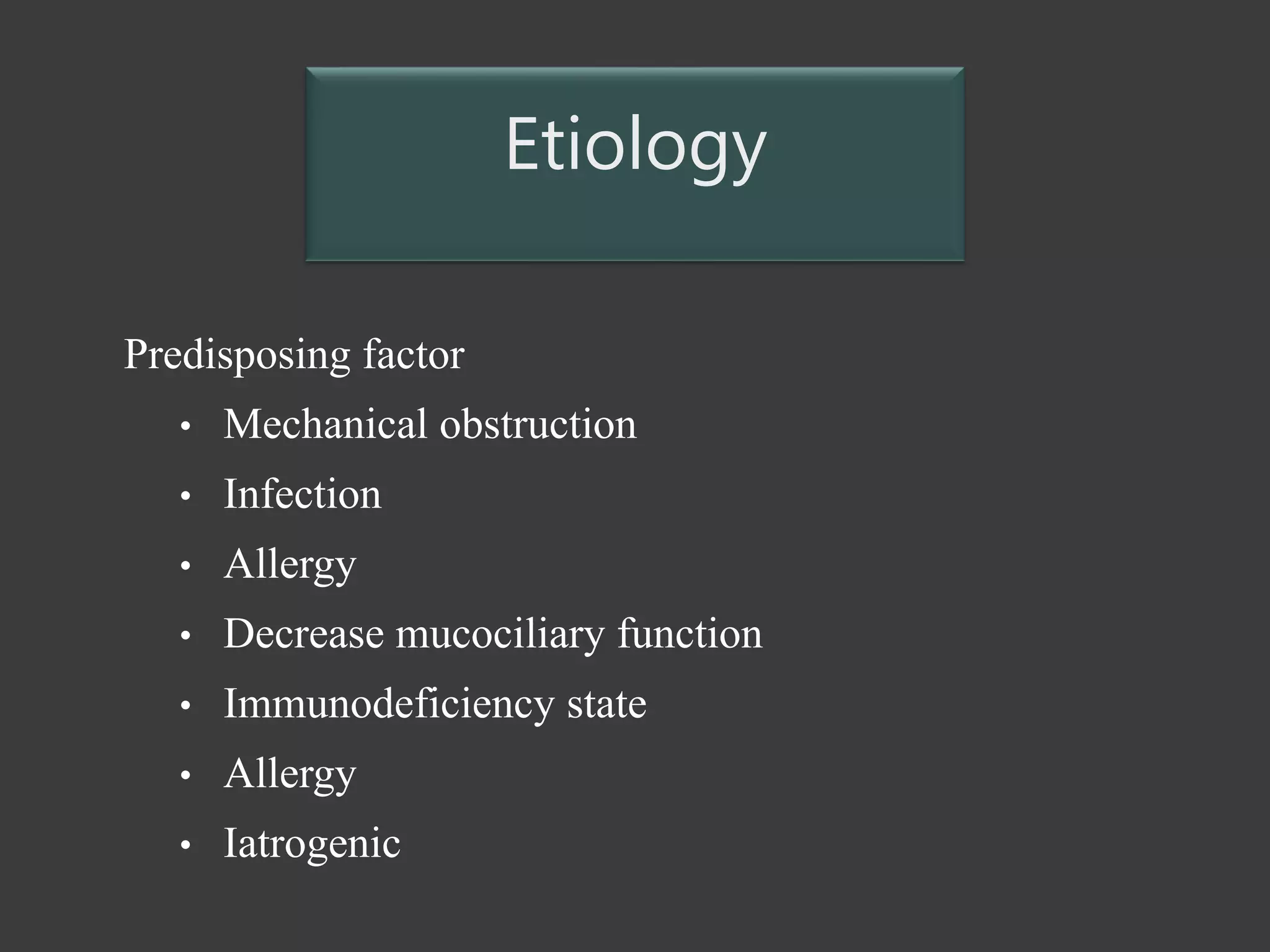 Rhinosinusitis(acute,chronic,fungal) ENT | PPTX