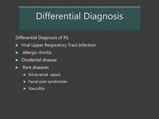 Rhinosinusitis(acute,chronic,fungal) ENT | PPTX