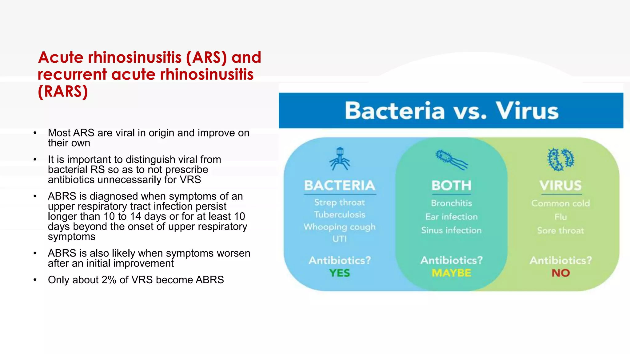 Rhinosinusitis | PDF