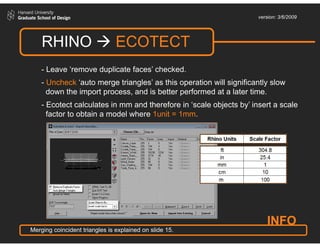 Rhino to Ecotect - A short tutorial .pdf