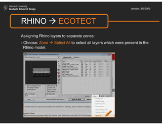 Rhino to Ecotect - A short tutorial .pdf