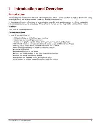 Rhino v5 (level 1) | PDF