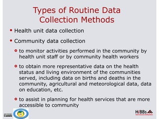 Introduction to Routine Health Information System Slides | PPT