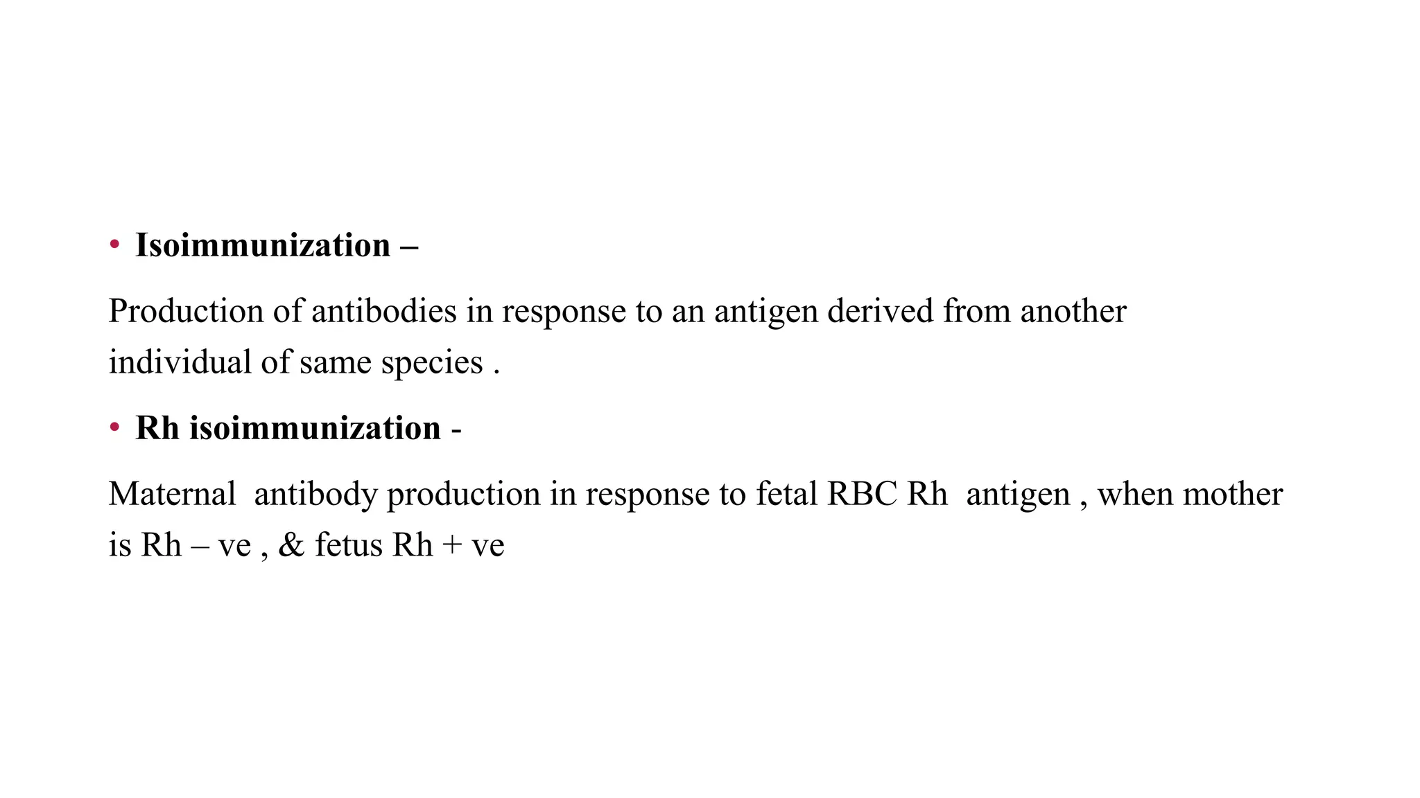 Rh isoimmunisation | PPTX
