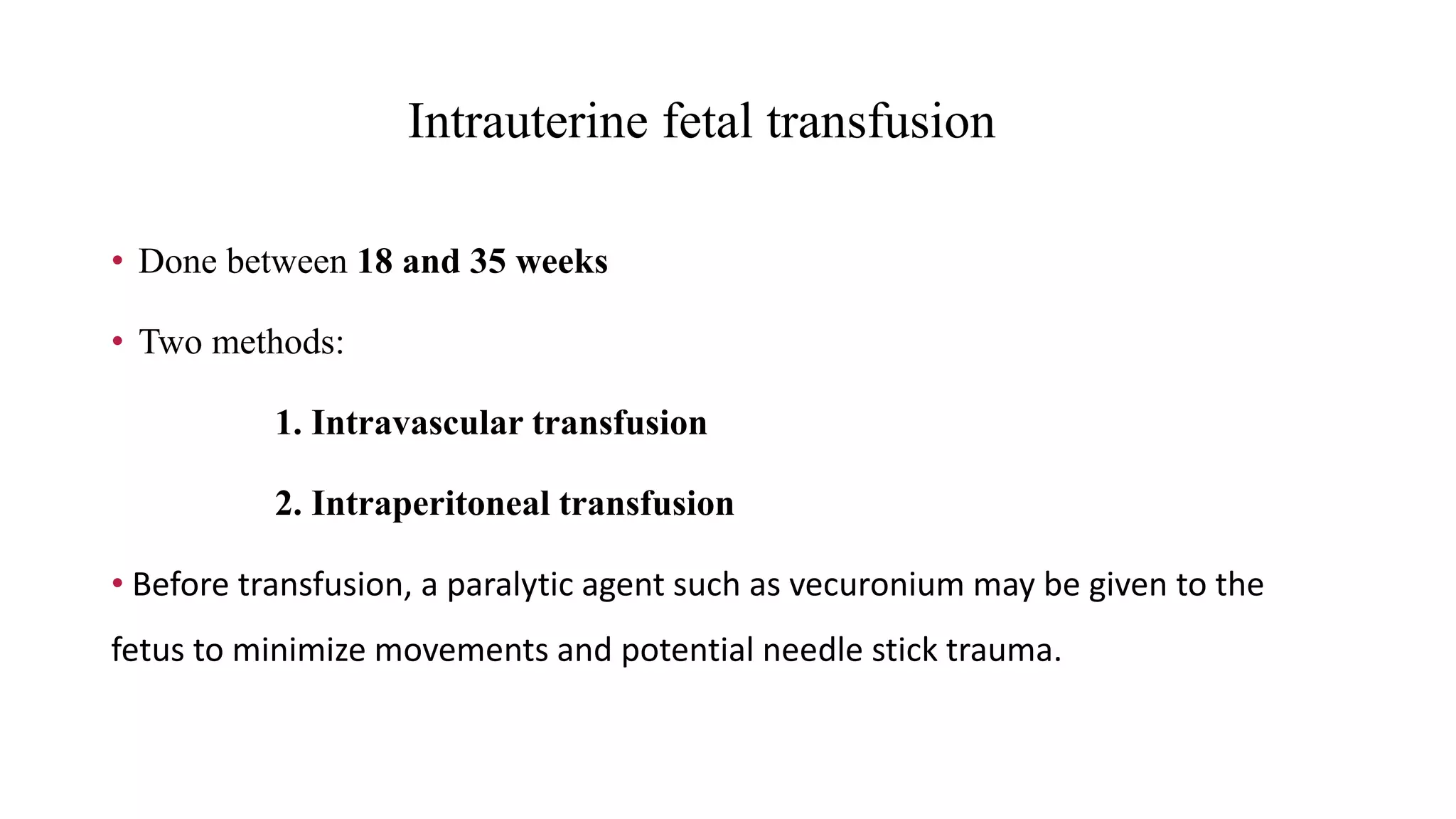 Rh isoimmunisation | PPTX