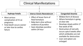Rh isoimmunization | PPTX
