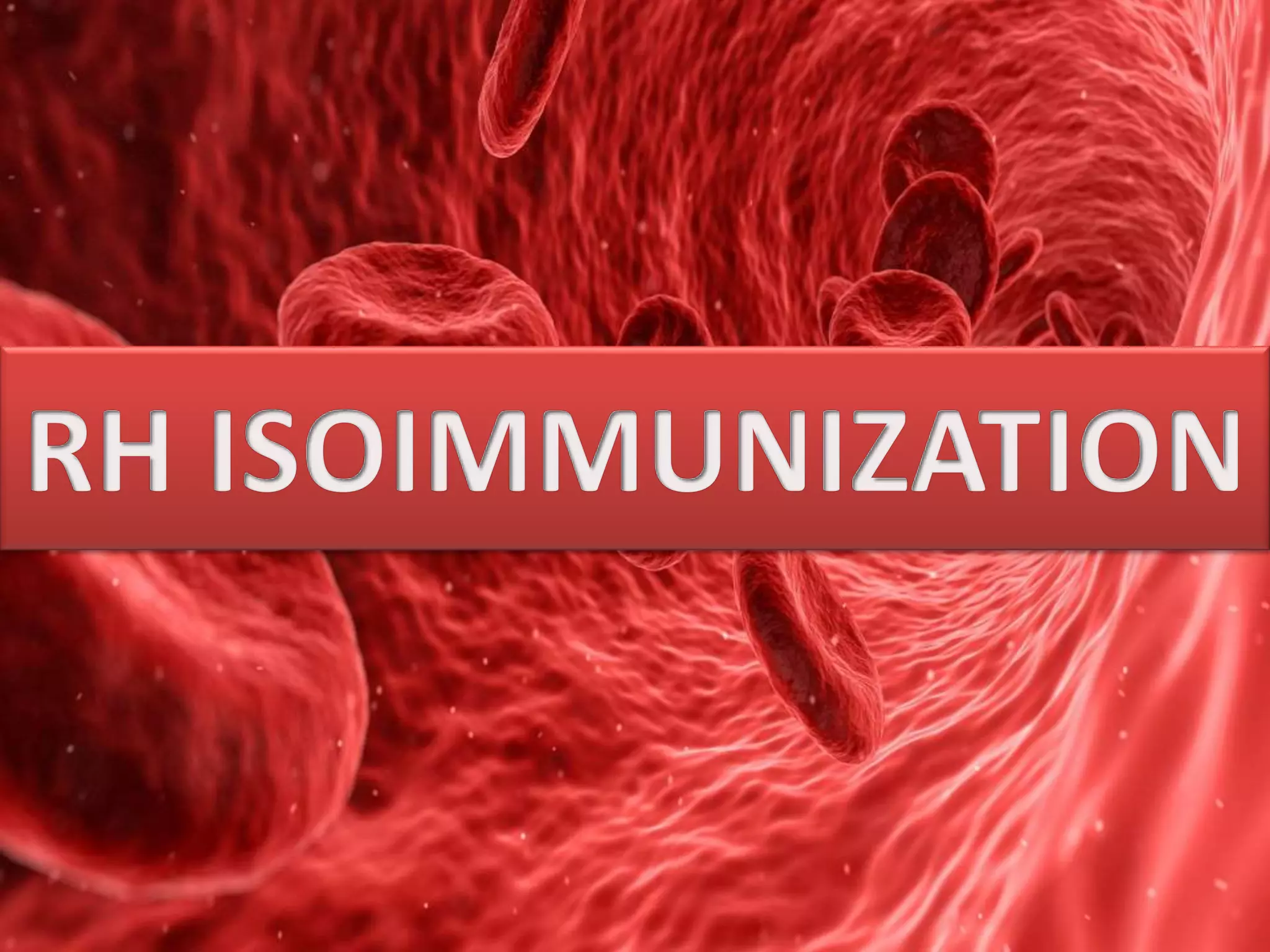 Rh isoimmunization | PPTX