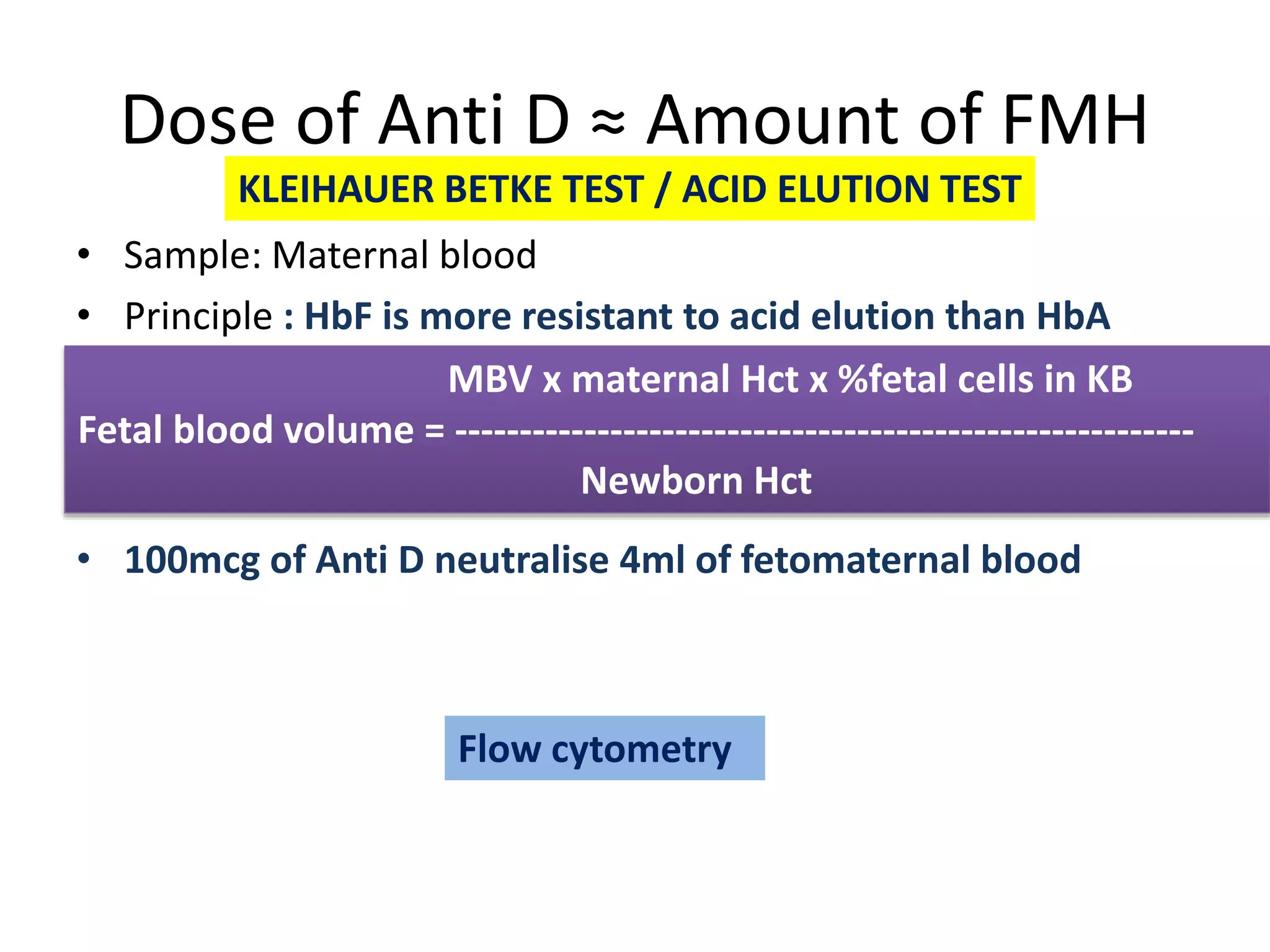 Rh isoimmunization | PPTX