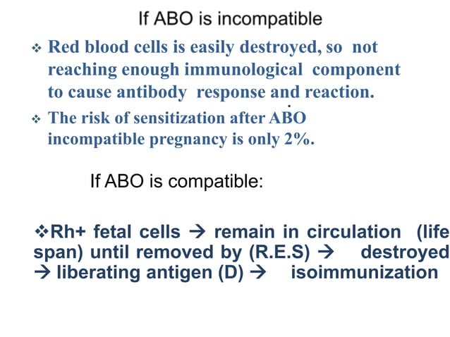 Rh isoimmunization | PPTX | Pregnancy | Reproductive Health