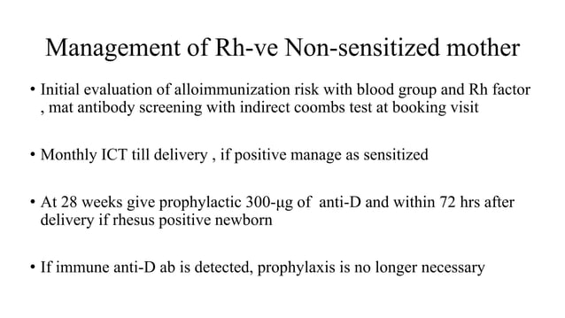 RH ISOIMMUNIZATION BWIRE2.pptx | Pregnancy | Reproductive Health