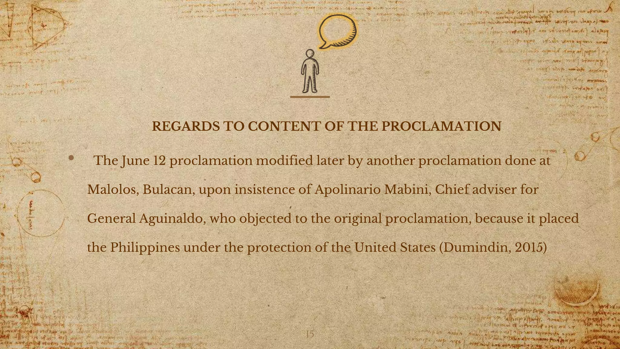 Act of Declaration of Philippine Independence BY: Ambrosio Rianzares ...