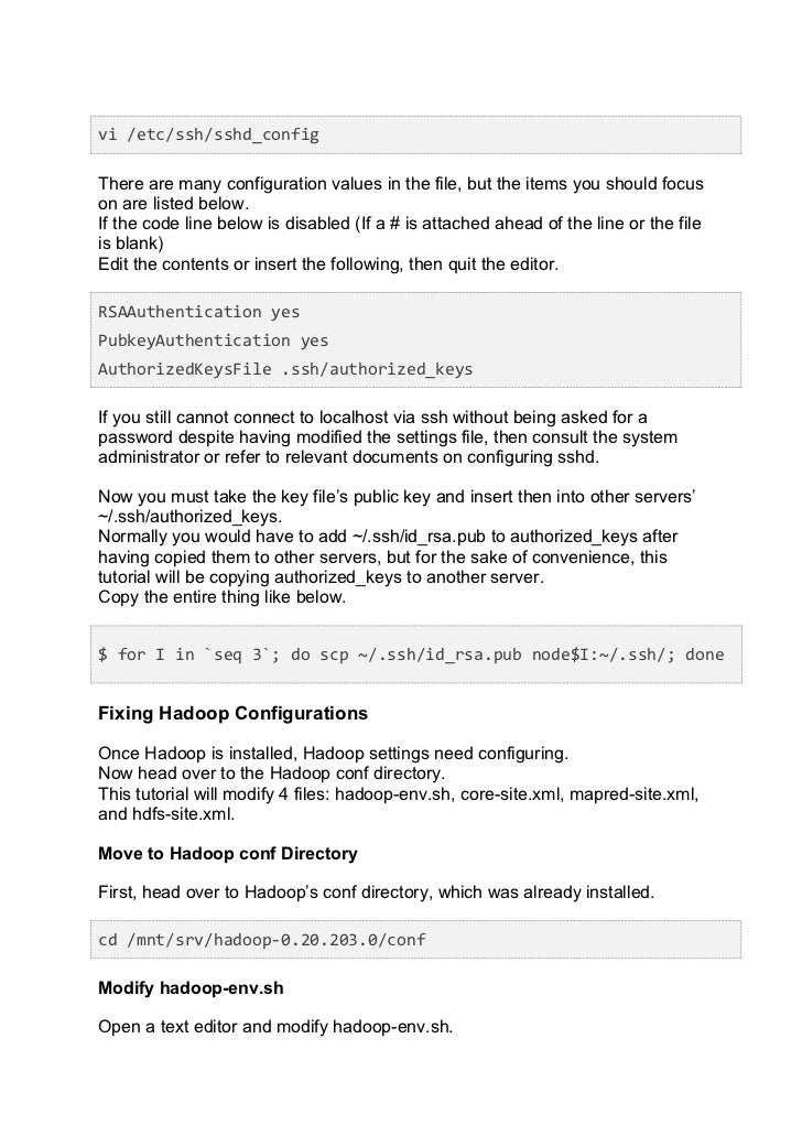 R Hive Tutorial Supplement 1 Installing Hadoop