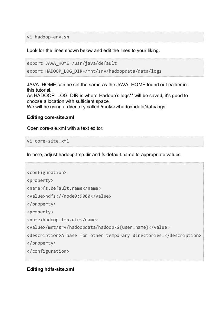 R Hive Tutorial Supplement 1 Installing Hadoop