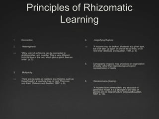 Rhizomatic Learning | PPTX