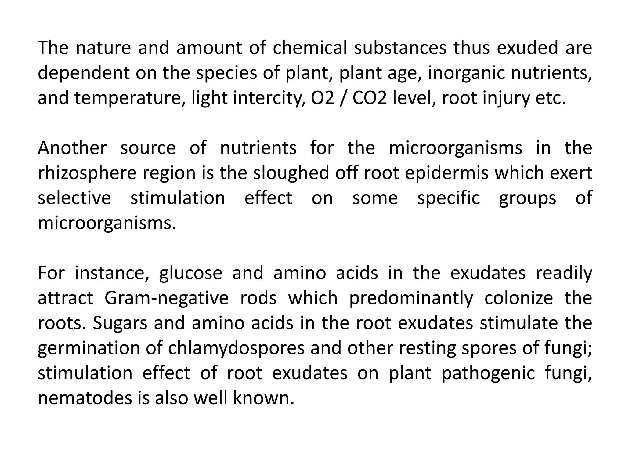 Rhizosphere effect | PPTX