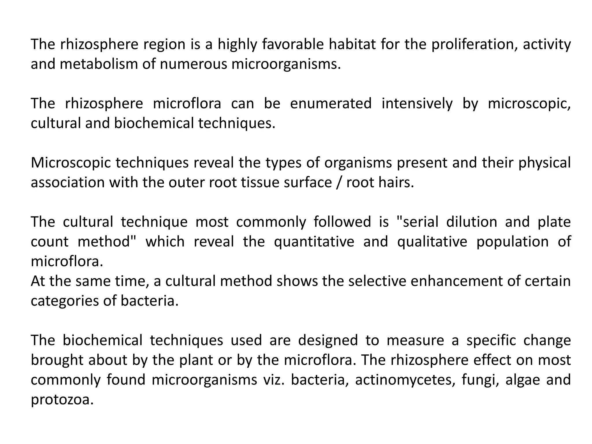Rhizosphere effect | PPTX
