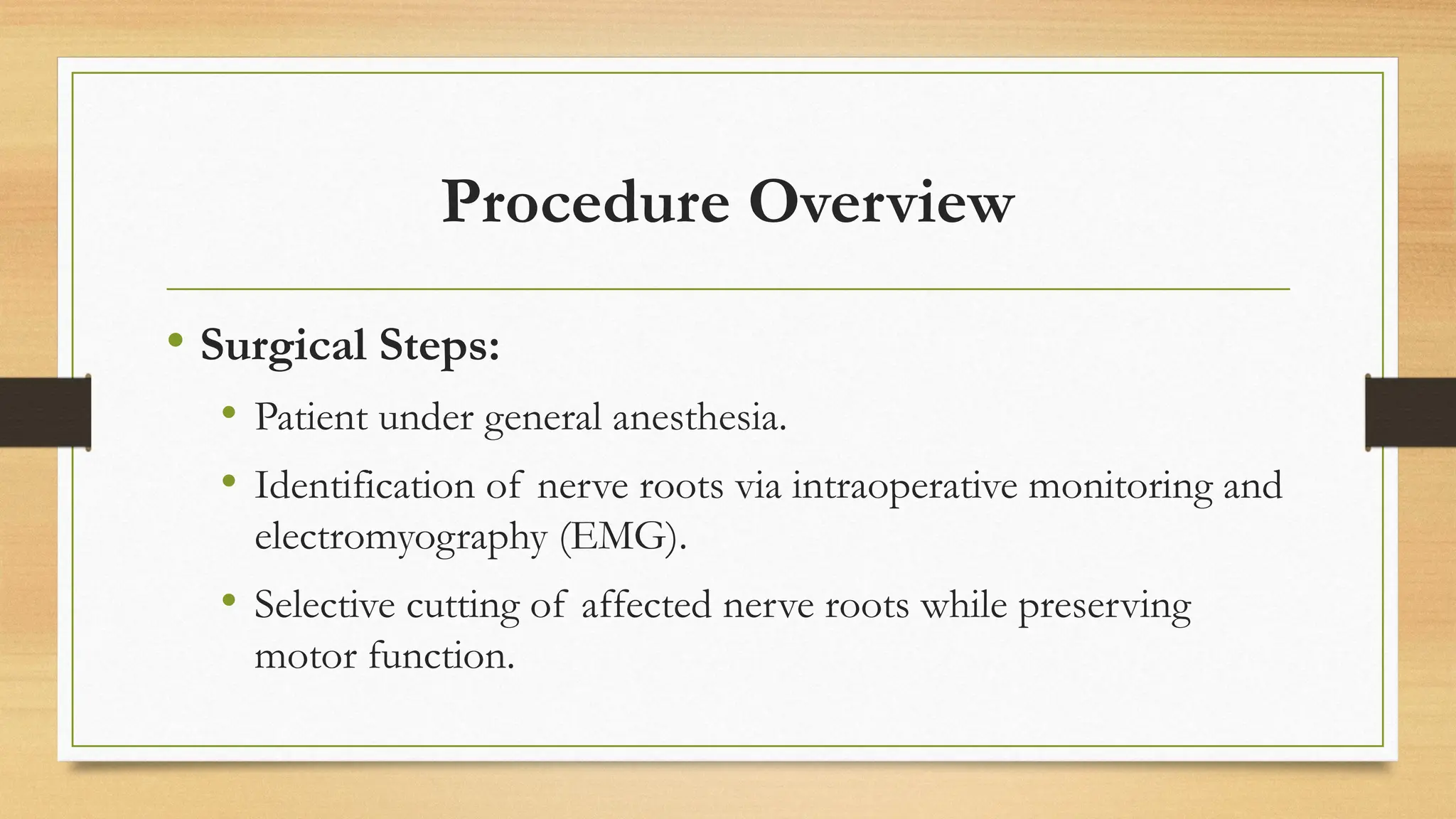 Rhizotomy:A surgical intervention for spasticity.pptx