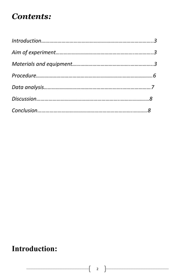 Contour map by indirect method | PDF
