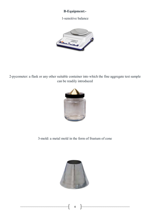 Specific Gravity And Absorption Of Fine Aggregate Pdf Chemistry