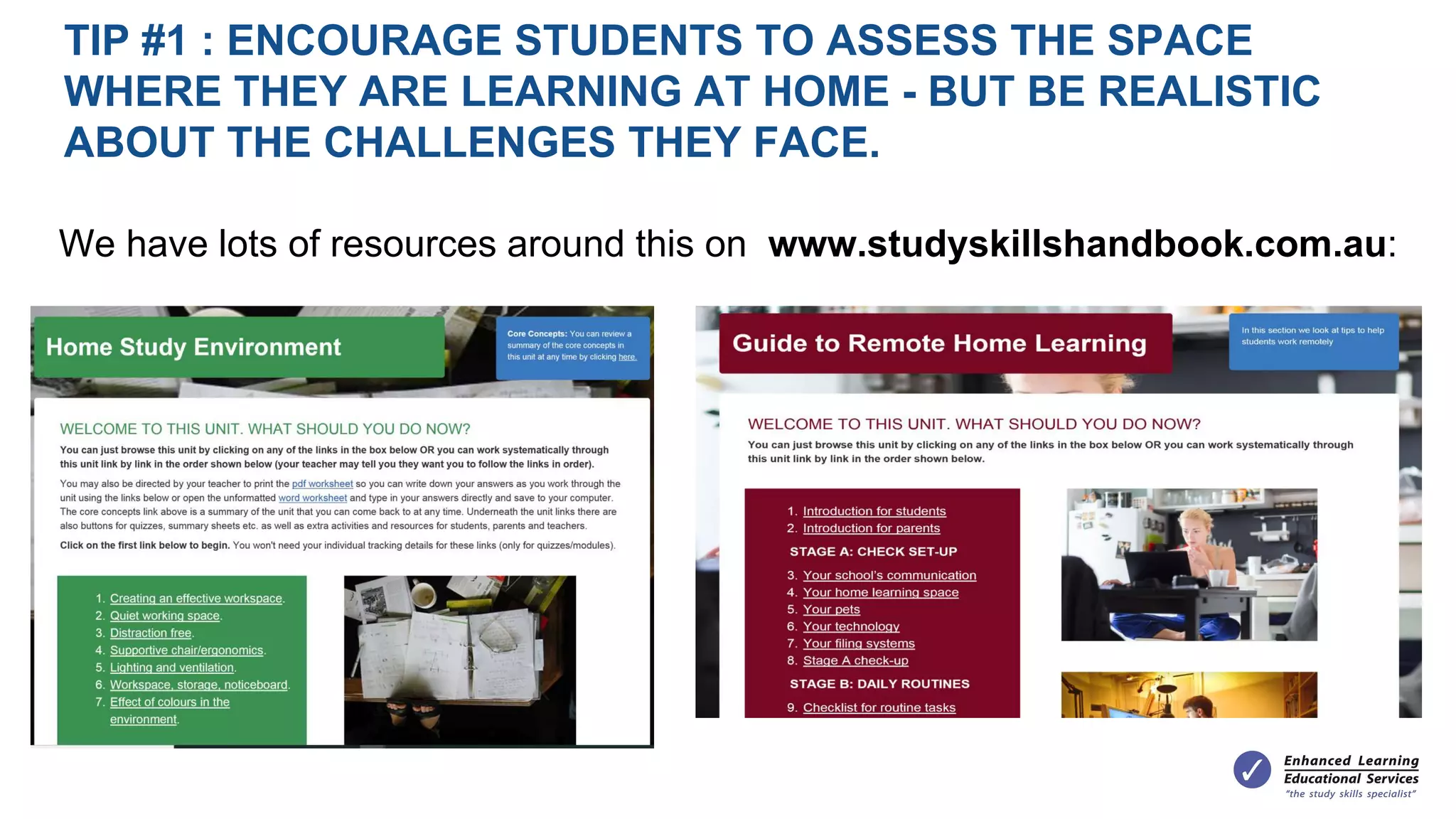 Remote Home Learning - Tips for Teachers | PPT