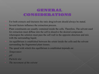 Extraction techniques | PPT