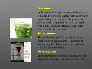 Extraction techniques | PPT