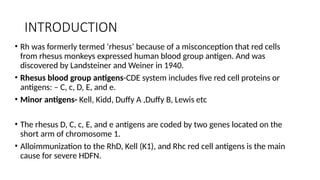 rh negative complication and treatment ppt | PPTX