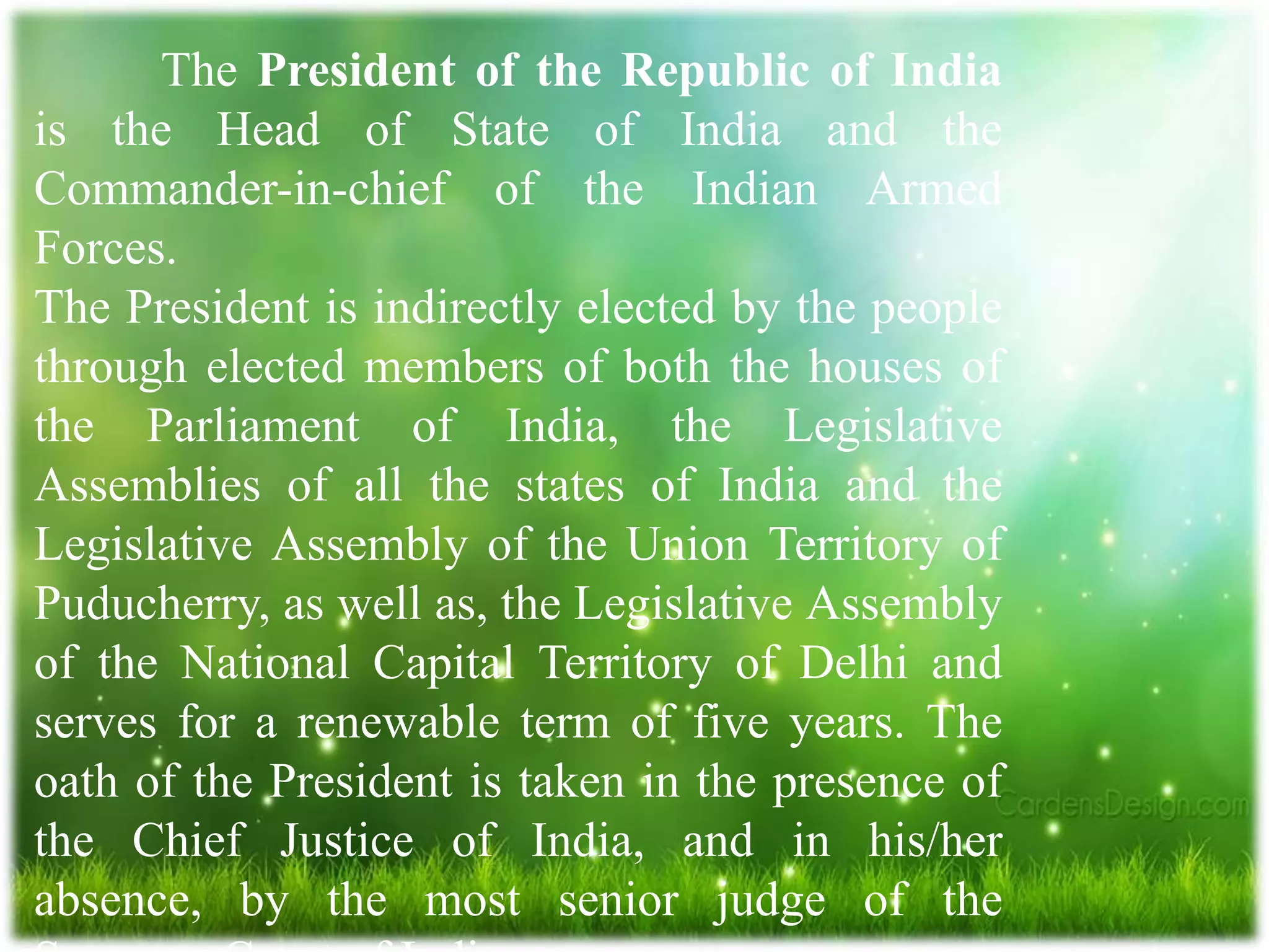 presidents of India | PPTX
